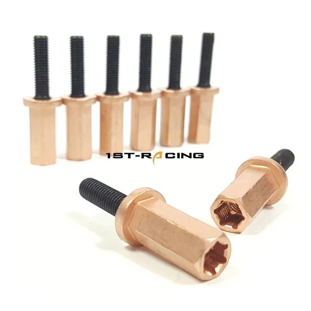 8PCS. STUD BOLTS Nuts M7 X39 For BMW M50 M52 M54 N52 N53 S50/S52 ...
