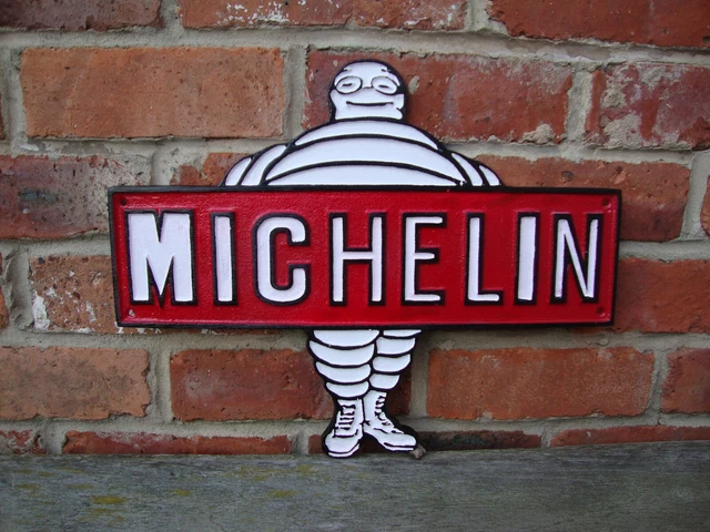 MICHELIN MAN CAST michelin sign tyres cast aluminium sign bibendum ...