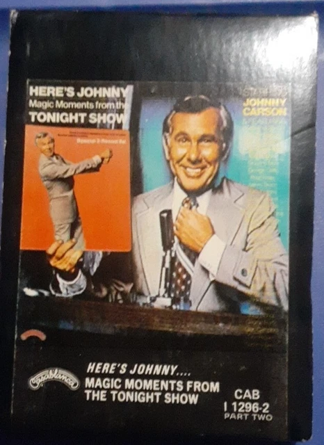 8-TRACK JOHNNY CARSON Here's Johnny: Magic Moments From 1974 $15.00 ...