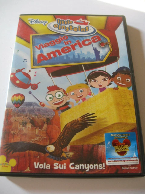LITTLE EINSTEINS DVD TRAVEL TO AMERICA playhouse disney cartoons mouse ...