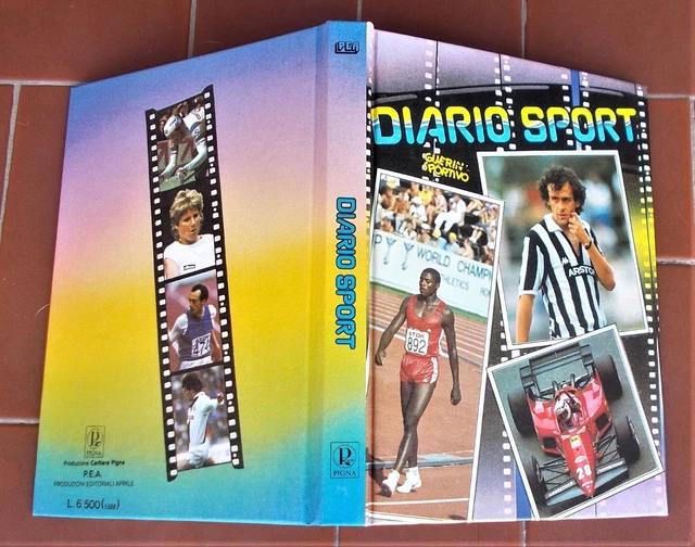 DIARIO SPORT GUERIN SPORTIVO - NUOVO Pigna PEA anni 80 Agenda Platini ...
