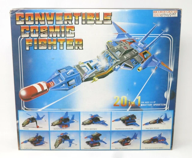 CONVERTIBLE COSMIC FIGHTER 20 in 1 New takara microman deltarian ...