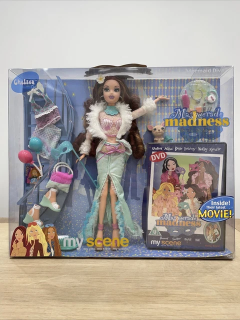 MY SCENE MASQUERADE Madness Chelsea Mermaid Diva 2004 - Boxed NRFB £249 ...