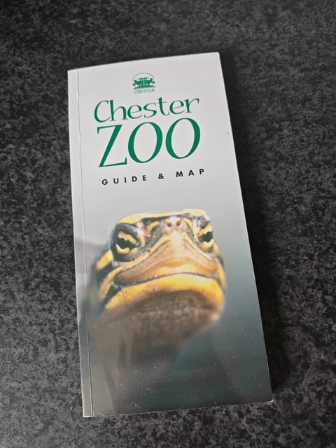 CHESTER ZOO GUIDE & Map, Bookmark. £16.32 - PicClick UK