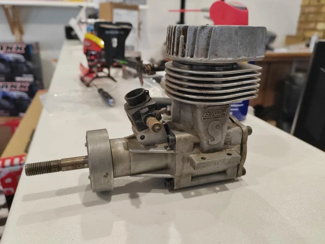 SUPER TIGRE S2000 RC Airplane NITRO 25cc 2 Stroke Engine Second Hand £ ...