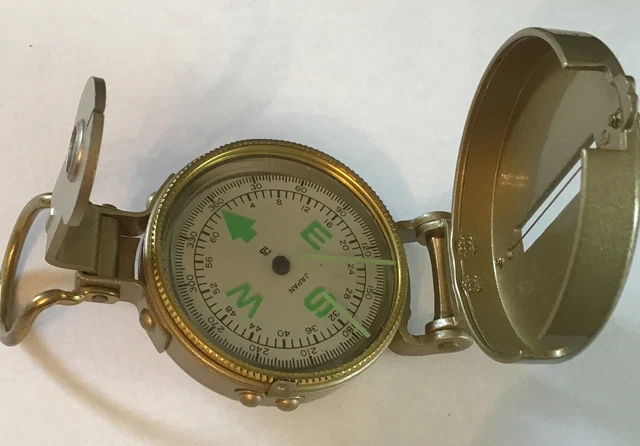 POCKET ENGINEERS COMPASS Made In Japan In Full Working Order £5.00 - PicClick UK