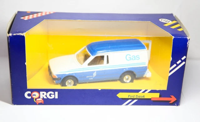 CORGI C496/3 FORD Escort British Gas In Original Box £14.95 - PicClick UK