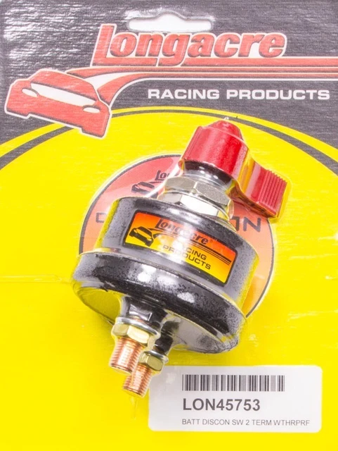 LONGACRE 52-45753 WEATHERPROOF Battery Disconnect, Battery Disconnect ...