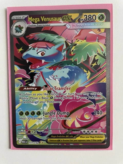 POKEMON TCG: MEGA Venusaur ex Mega Evolution 177/132 £172.30 - PicClick UK