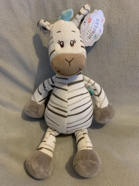 CARD FACTORY TEENY Wonders Zebra Plush Soft Toy 30cm £6.52 - PicClick UK