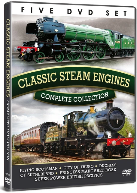 CLASSIC STEAM ENGINES: Complete Collection (DVD) EUR 45,41 - PicClick FR