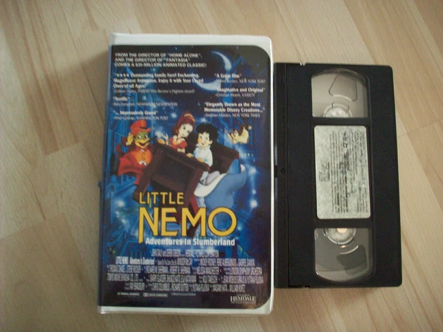 LITTLE NEMO ADVENTURES IN SLUMBERLAND VHS Hemdale First Release ANIME ...
