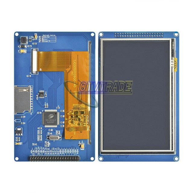 5.0& TFT LCD module Display SSD1963 with touch panel card 800X480 $40. ...