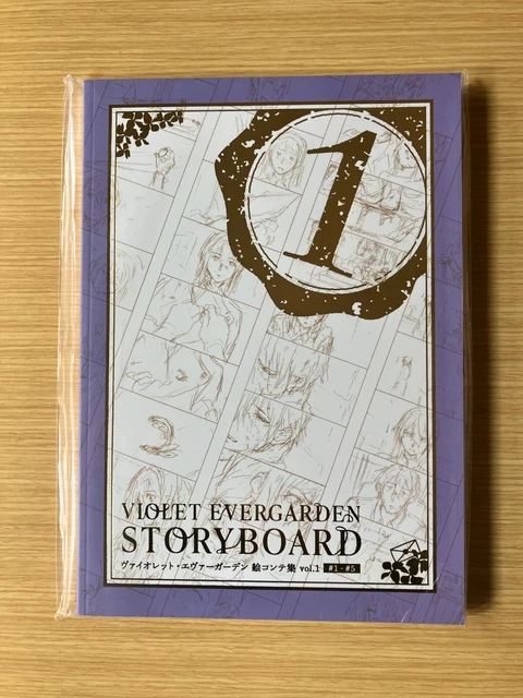 VIOLET EVERGARDEN STORY Board Vol.1 Anime Kyoto Animation Art Book Neuf ...