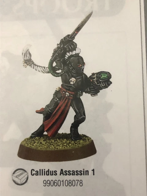 Warhammer 40K Callidus Assassin FOR SALE! - PicClick UK