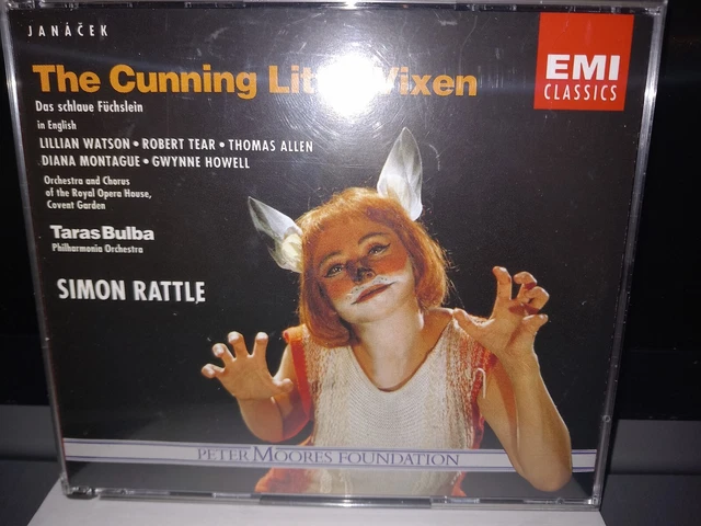 2CD*RATTLE*EMI SONOPRESS GERMANY*JANACEK Cunning Little Vixen*No Ifpi ...