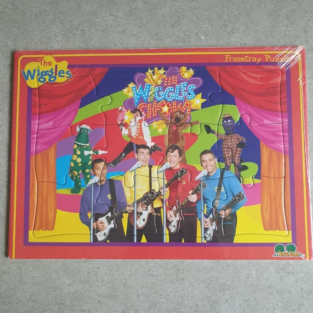 ORIGINAL THE WIGGLES Frame Tray Puzzle "The Wiggles Show!" 2004 Rare ...