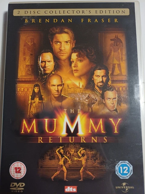 THE MUMMY RETURNS (2 Disc DVD Set, 2004) Brendan Fraser (252) £1.16 ...