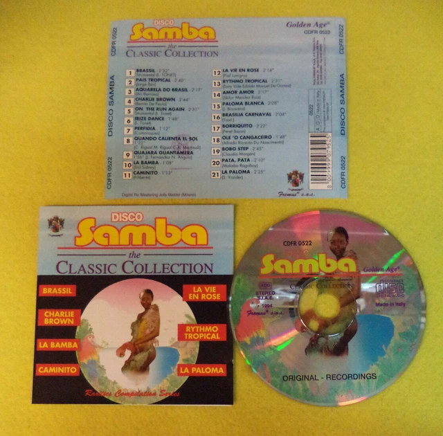 CD COMPILATION DISCO SAMBA THE CLASSIC COLLECTION 1994 FREMUS 0522 no ...