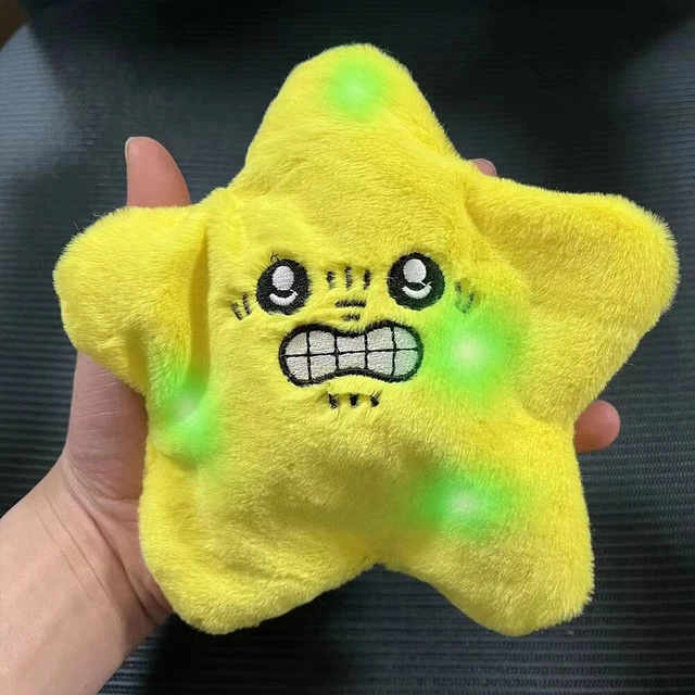 MOVING STAR PLUSH Toy Anime Cartoon Toy Funny Swinging Star Doll for ...