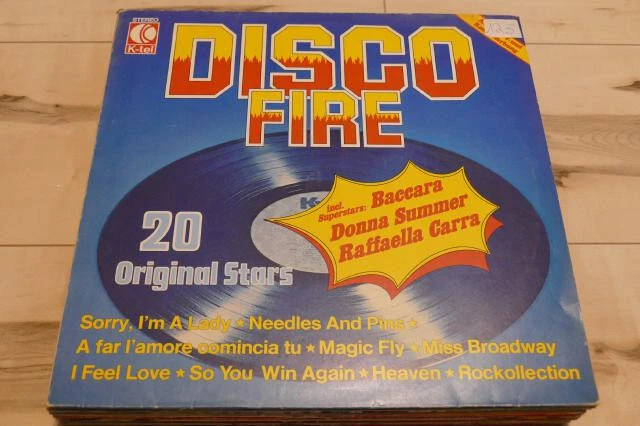 VA SAMPLER - Disco Fire - Original Hits - Pop 70er 70s - Album Vinyl LP ...