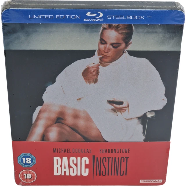 BASIC INSTINCT BLU-RAY Steelbook Michael Douglas, Sharon Stone Zavvi ...