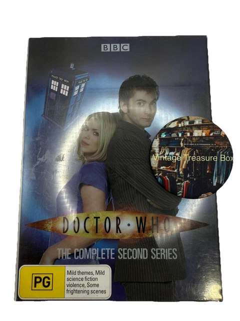 DOCTOR WHO SERIES 2 DVD Box Set 6 Disc Region 4 VGC $34.99 - PicClick AU