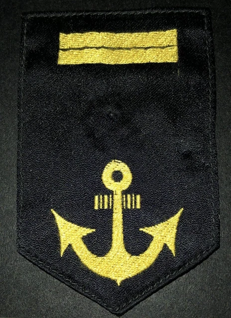 ORIGINAL WW2 IJN Imperial Japanese Navy Seaman Rank Uniform Insignia ...