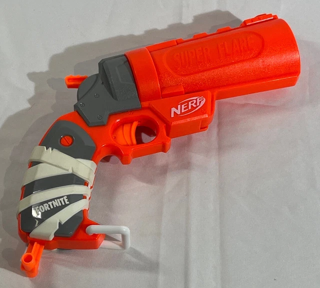NERF FORTNITE REVOLVER style Revolver Pistol "Super Flare" 12 inches ...
