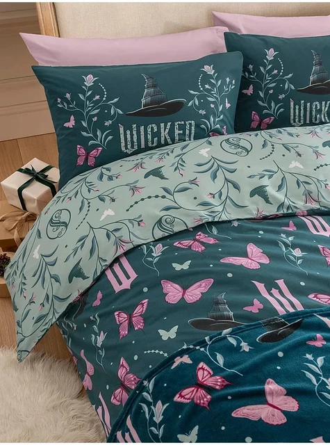 WICKED FOR GOOD 2025 Elphaba Double Duvet Cover Bed Set Brand New Sold ...
