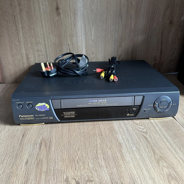 PANASONIC NV-SD620 SUPER Drive VCR VHS Multi-System - PAL MESECAM ...