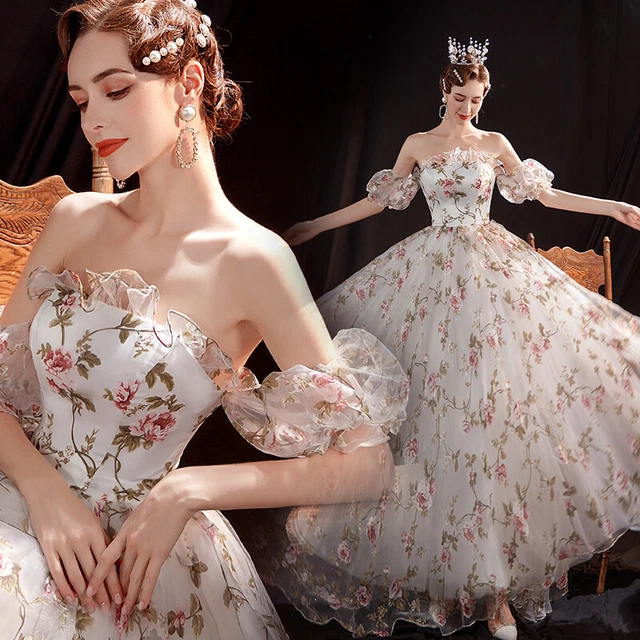 NOBLE EVENING FORMAL Party Ball Gown Prom Bridesmaid Wedding Princess ...