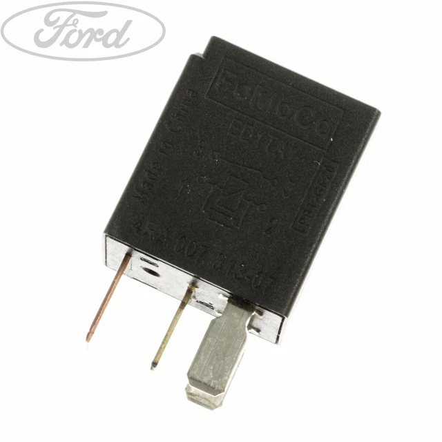GENUINE FORD MONDEO Galaxy Transit Mk7 Relay 20 AMP Black Hella 4 Blade ...