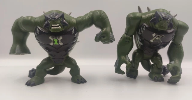 BEN 10 ULTIMATE Humungousaur Green Toy Action Figure x 2 £12.99 ...