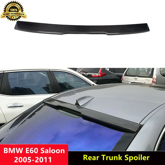 E60 ROOF SPOILER Carbon Fiber Rear Wing for BMW E60 Saloon 2005-11 H ...