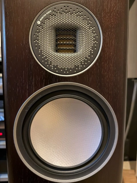 MONITOR AUDIO GOLD 100 5G Dark Walnut Speakers - inc orig boxes ...