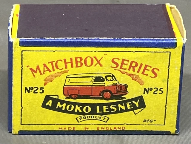 MATCHBOX MOKO LESNEY No 25 Dunlop Van In Original B Box $109.99 - PicClick