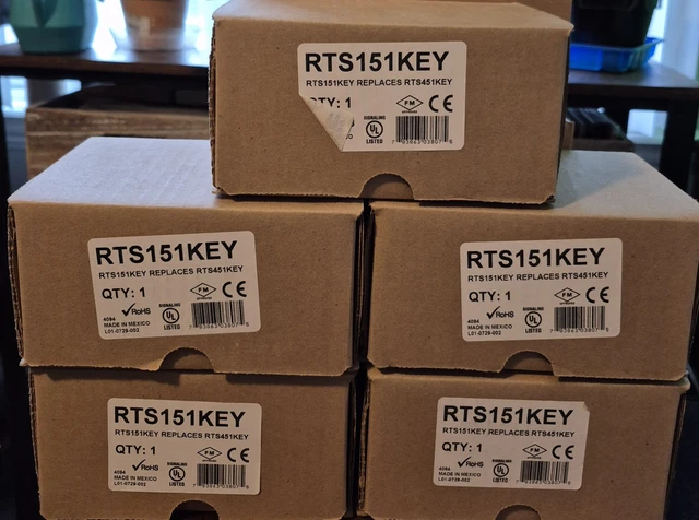 SYSTEM SENSOR, RTS151KEY Fire Alarm Remote Test Station, w/ Key Switch ...