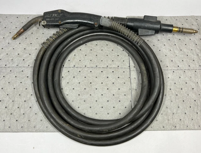 PROFAX MILLER 400 Amp Welding Mig Gun 45 Degree Swan Neck 15' Length ...