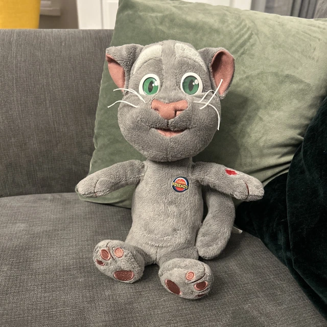TALKING FRIENDS TALKING TOM Speech Repeating Cat Interactive Toy ...