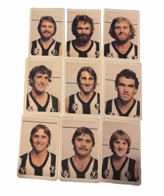COLLINGWOOD FOOTBALL CLUB 1981 Ardmona Big League Cards Series 1(30 ...