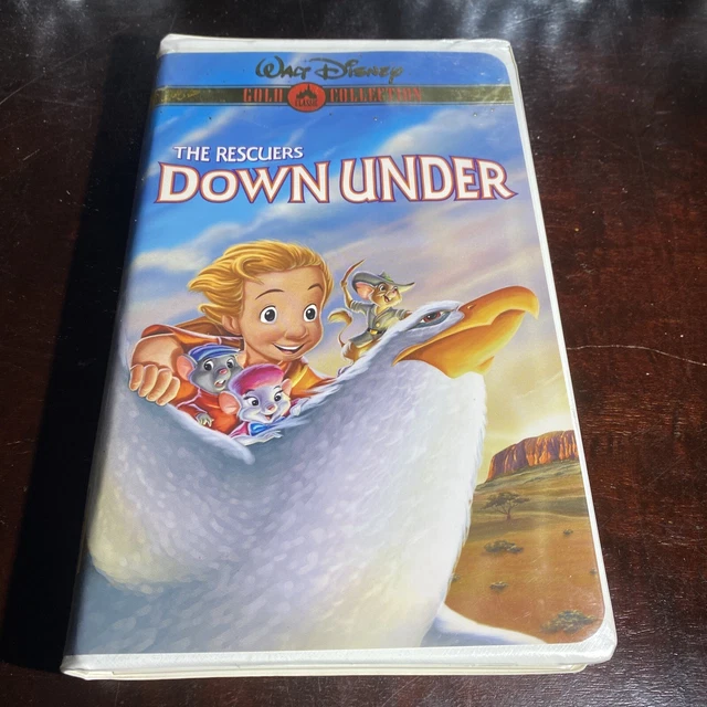 THE RESCUERS DOWN Under (VHS, 2000, Gold Collection Edition) £3.94 ...