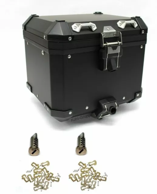 Bmw Motorrad R1200gs R1250gs Adventure Aluminum Black Top Box Case