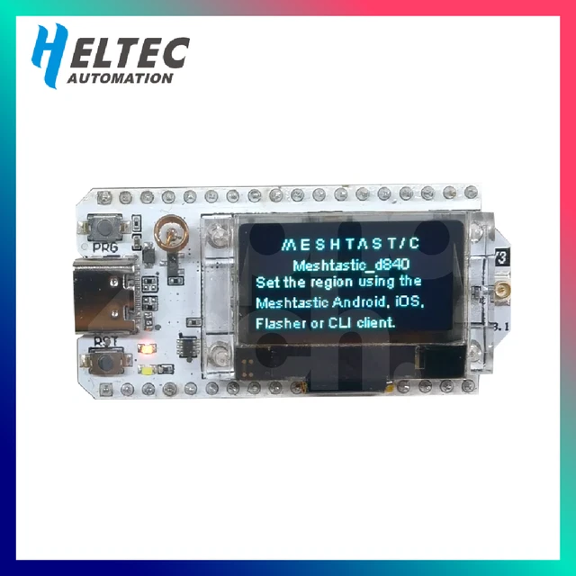 HELTEC WIFI LORA 32 V3 Meshtastic ESP32 Bluetooth 868MHz-928MHz SX1262 ...