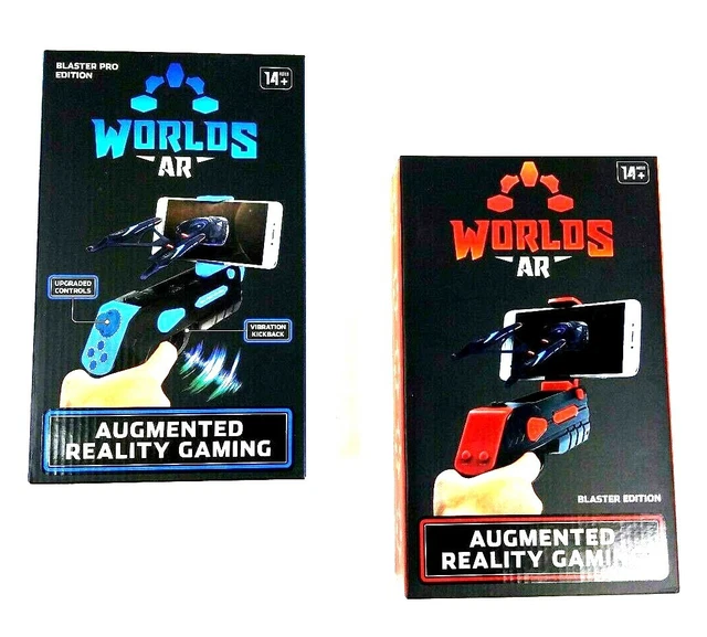 WORLDS AR GUN Blaster Augmented Reality Bluetooth Game Controller ...