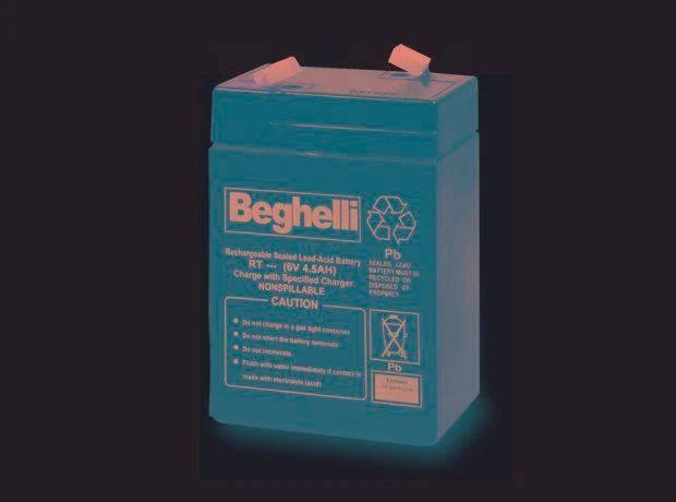 BEGHELLI 8803 - BEG 8803 - Batteria al piombo ricaricabile 6V, 5Ah EUR ...