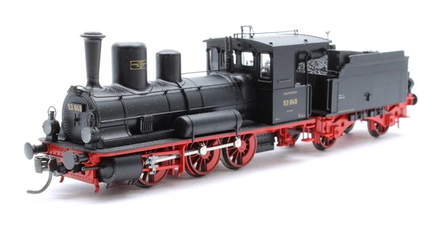 BRAWA 'HO' GAUGE 0620 Dr Black 0-6-0T Class Br53.8 #849 Locomotive *Dcc ...