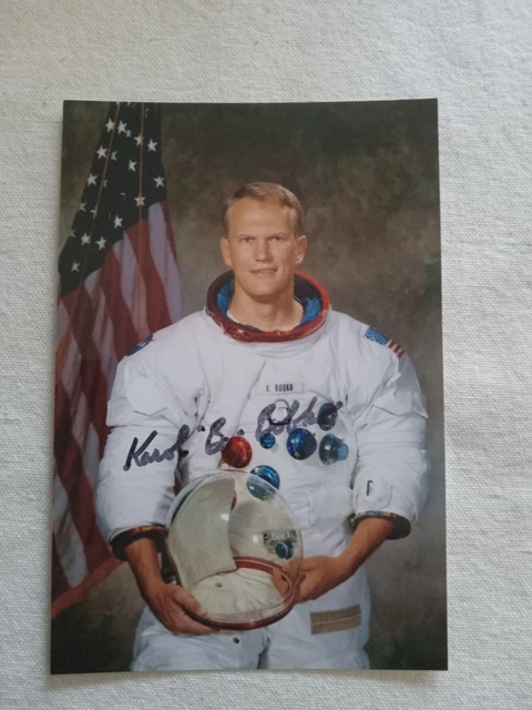KAROL BOBKO SPACE Shuttle Astronaut SIGNED Real Actual Autograph Photo ...