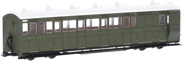 GR-421U PECO OO9 Gauge L&B Bogie Composite Brake Coach (Pre-Owned) £57. ...