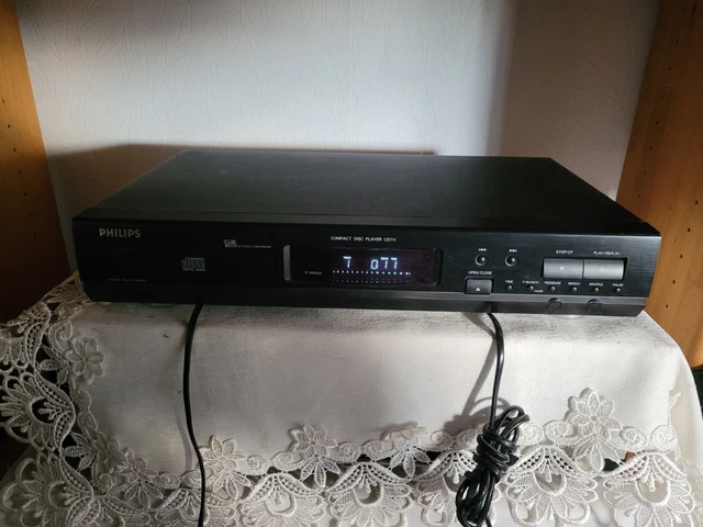 PHILIPS CD 711 Compact CD PlayerCompact Disc Player CD Player EUR 40,00 ...
